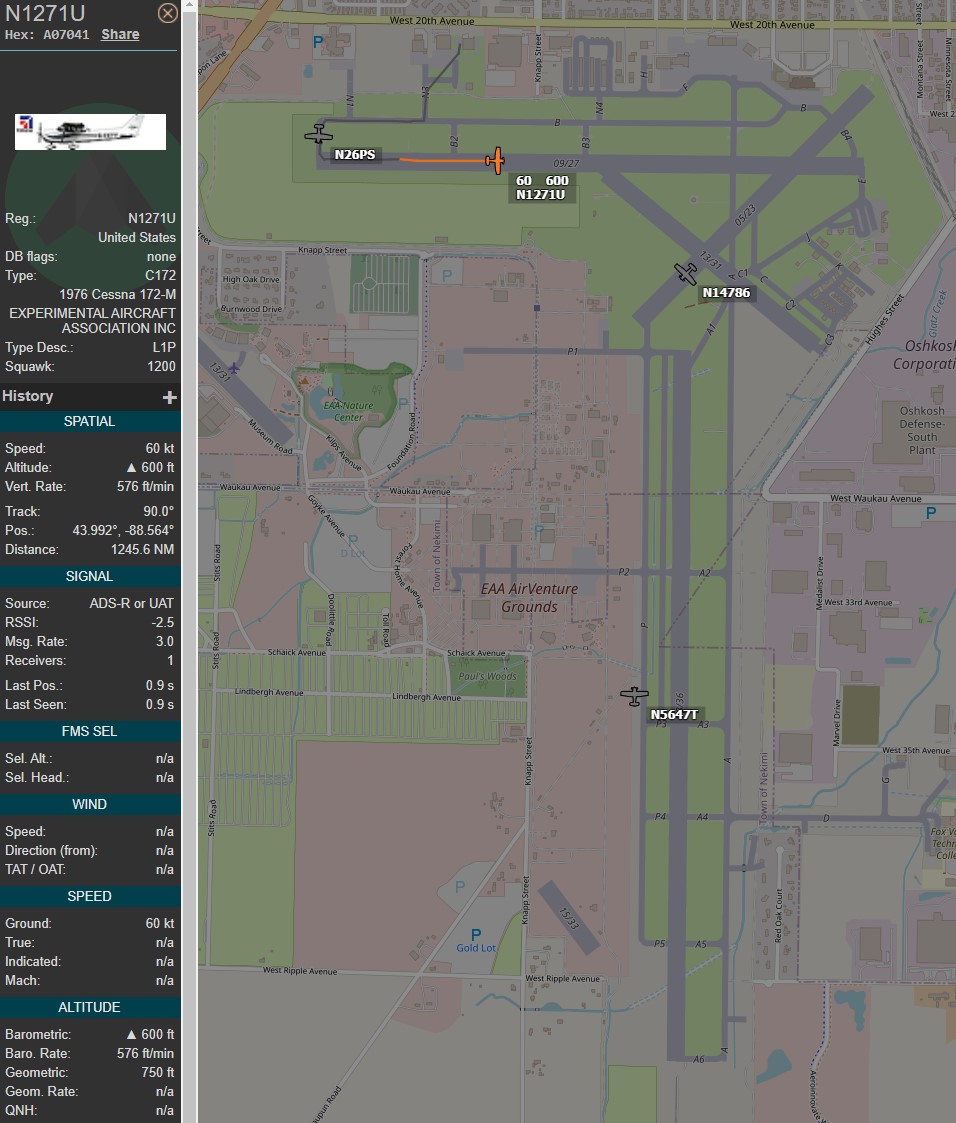 ADSBexchange at EAA AirVenture - ADS-B Exchange
