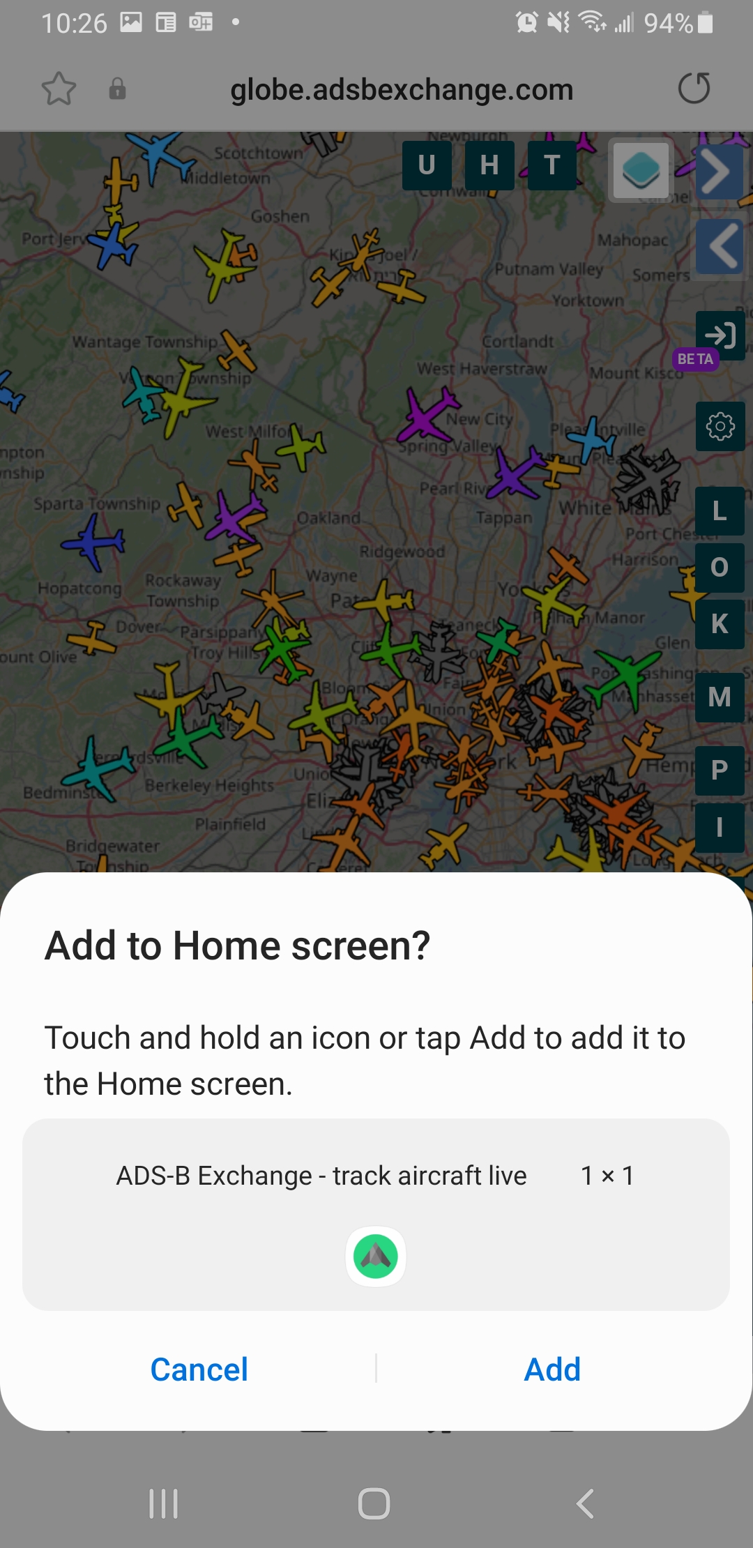 Apple/Android Web App for ADS-B Exchange - ADS-B Exchange